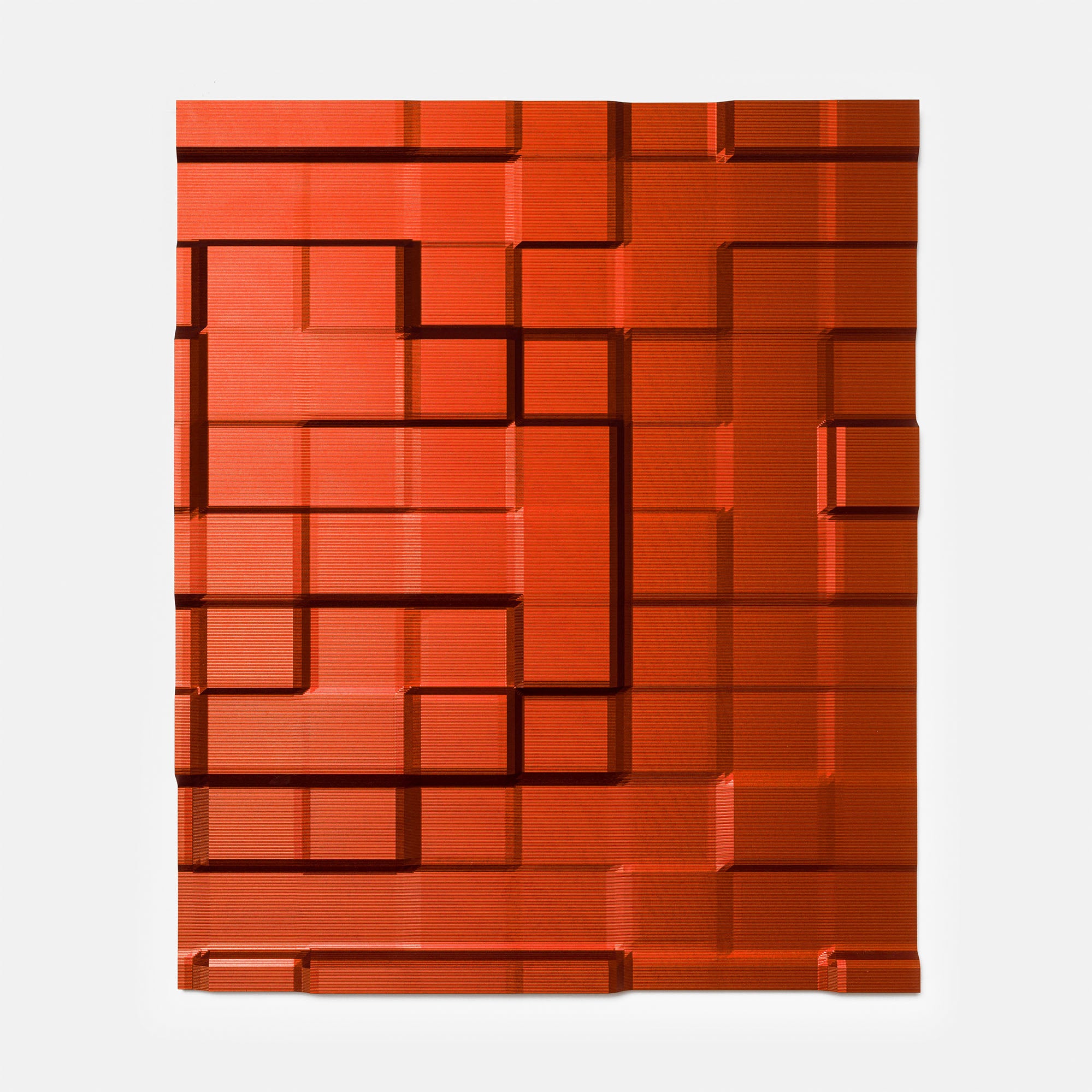 Aluminium Painting (red) – KÖNIG GALERIE