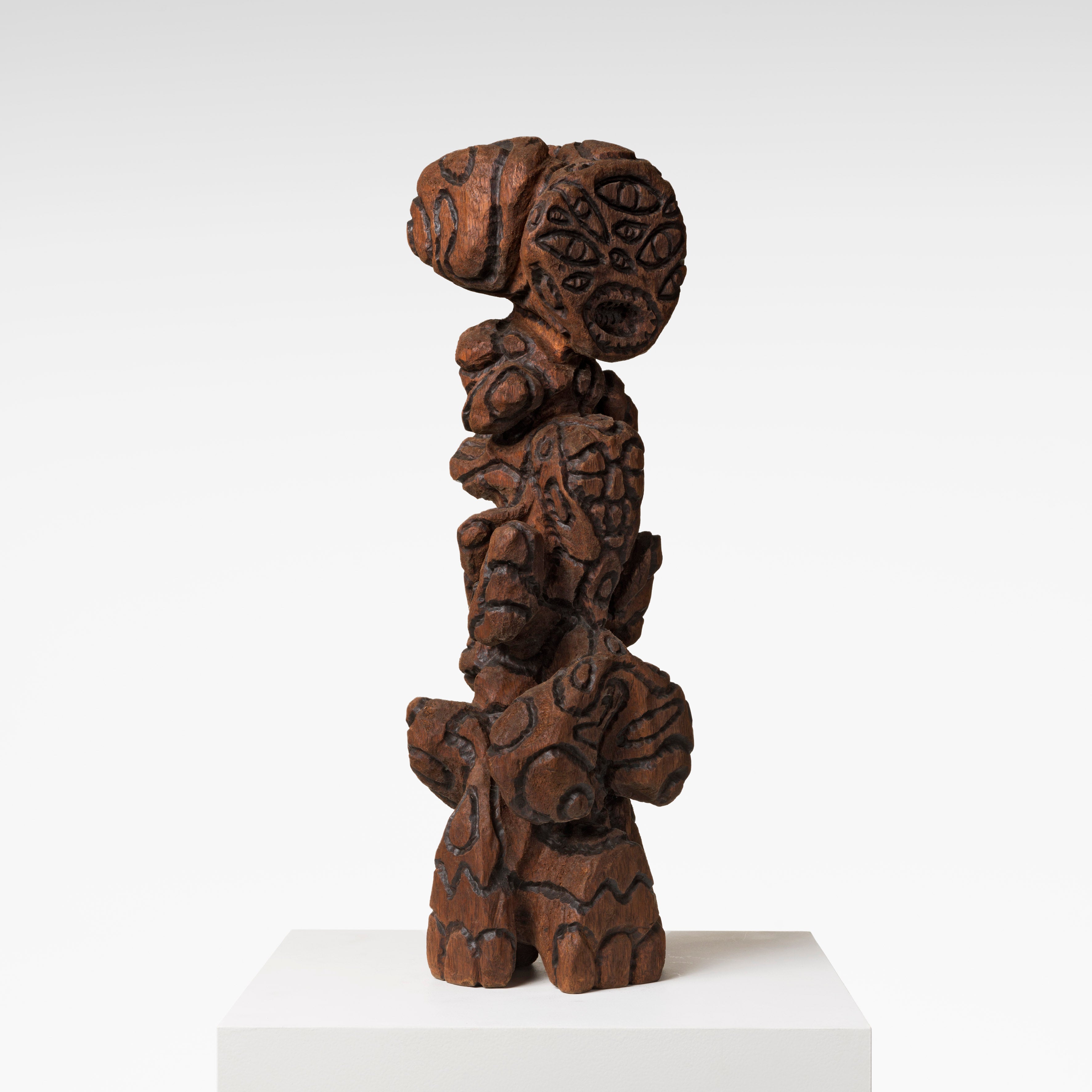 We sing to the Moon: Bone Totems Series – KÖNIG GALERIE